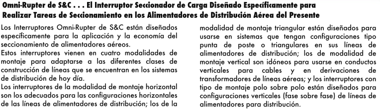 Cuchillas Alduti | Cuchillas desconectadoras de Operacion | Alduti ...